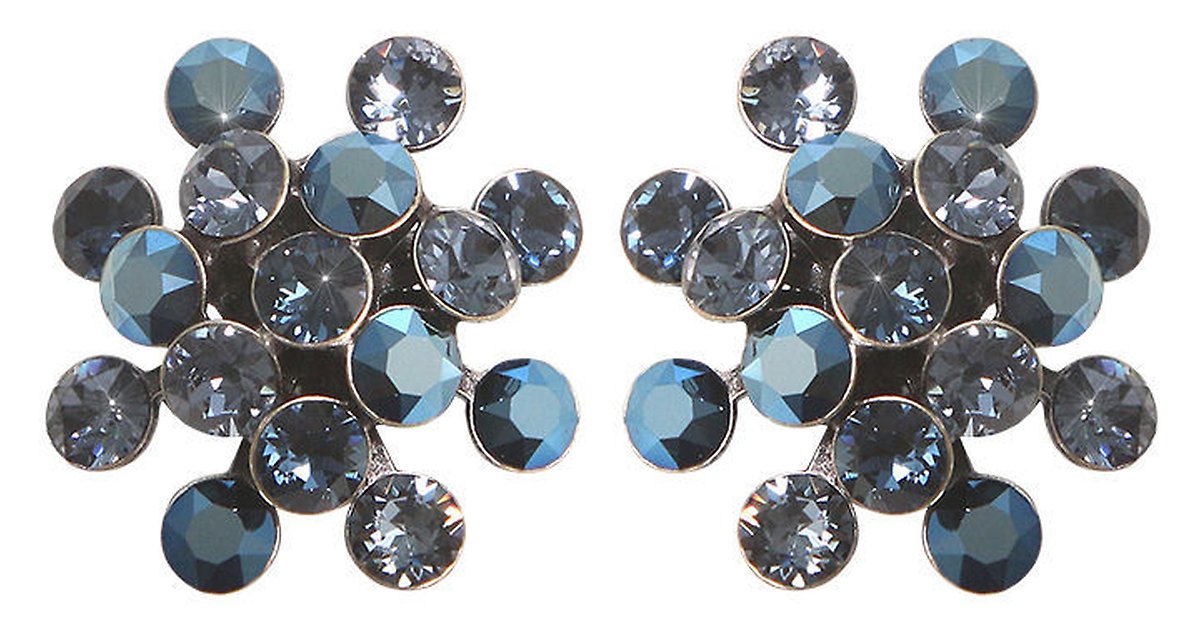 KONPLOTT / Earring Stud Magic Fireball Blue Classic Size (21mm Ø)