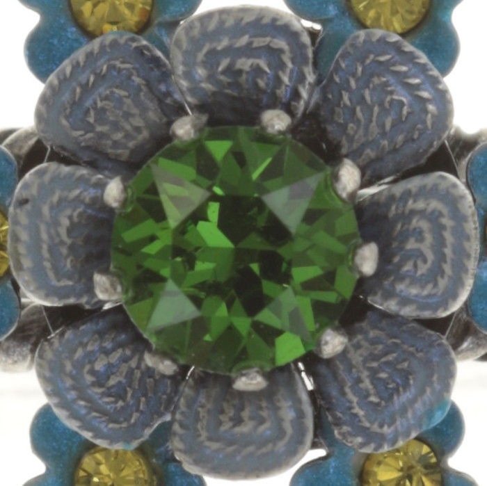 KONPLOTT / Ring Arsenic in Old Lace blue/green