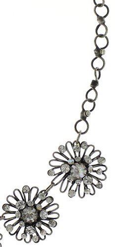 KONPLOTT / Halskette Distel weiß Extra Small