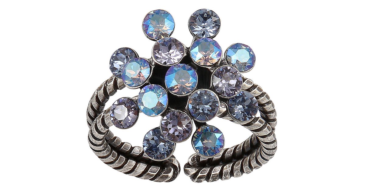 KONPLOTT / Ring Magic Fireball forget me not Blue mini