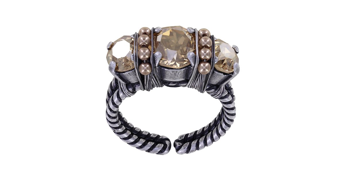 KONPLOTT / Ring Pearl Shadow Beige