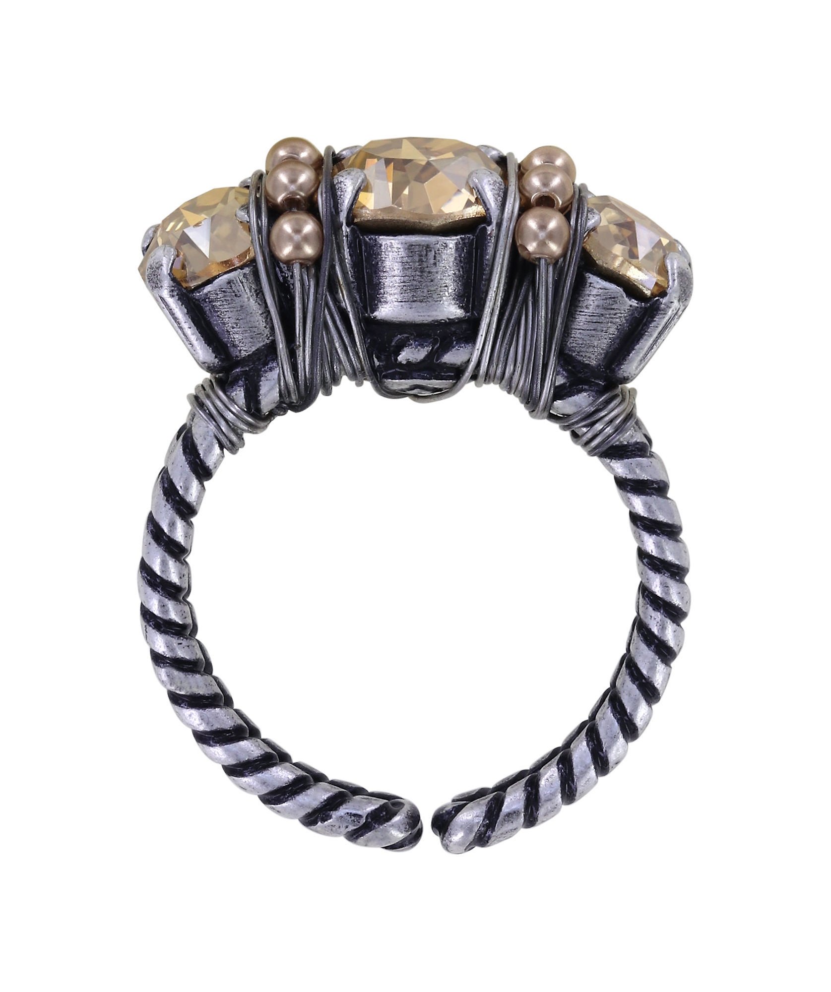 KONPLOTT / Ring Pearl Shadow Beige