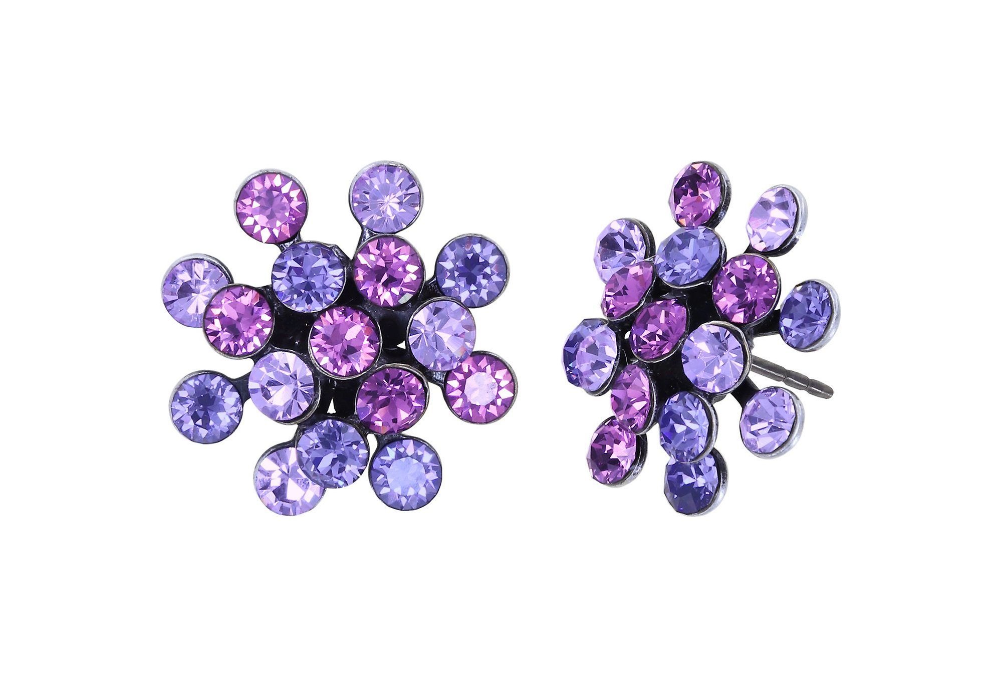 KONPLOTT / Earring Stud Magic Fireball Lila mini