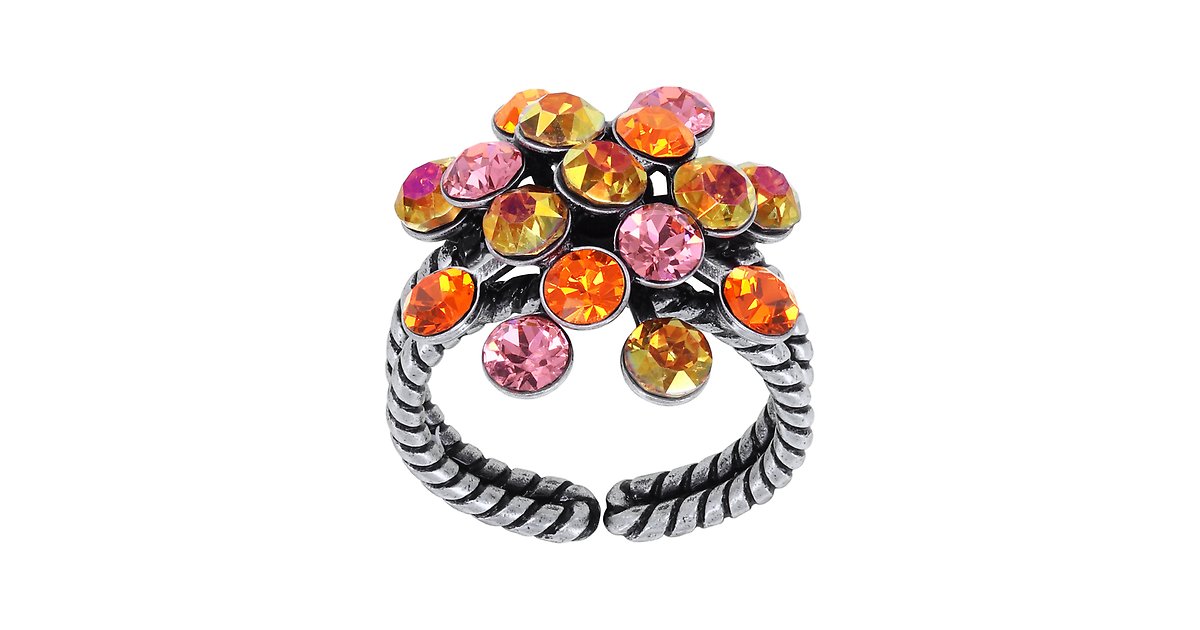 KONPLOTT / Ring Magic Fireball Orange / Pink Classic Size (21mm Ø)