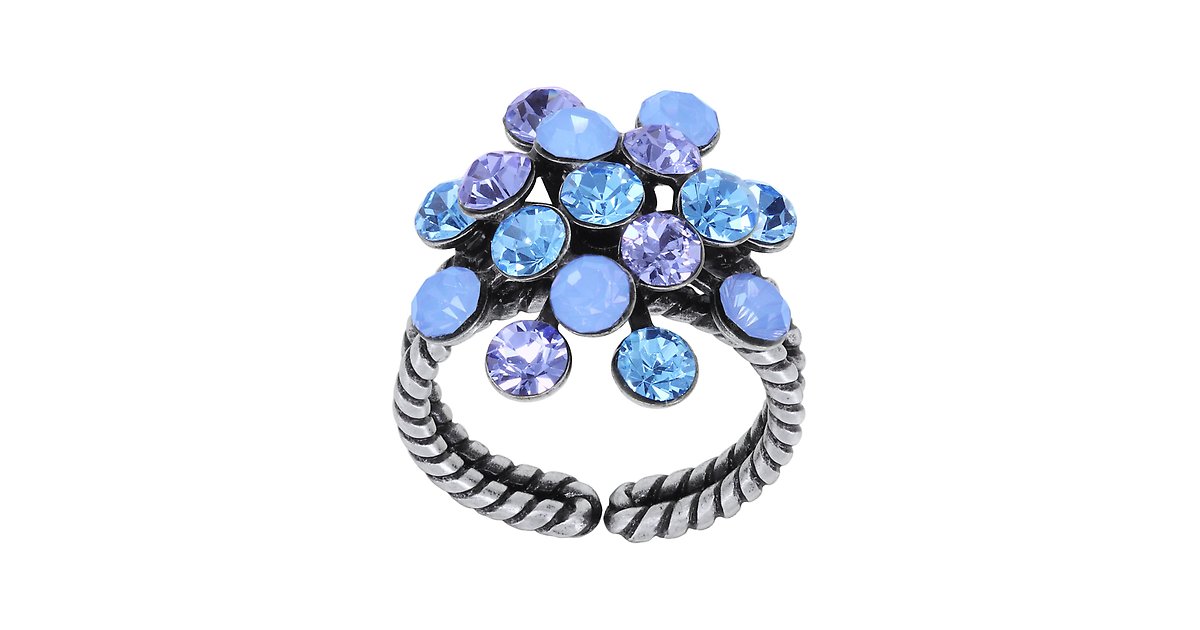 KONPLOTT / Ring Magic Fireball blue Classic Size (21mm Ø)