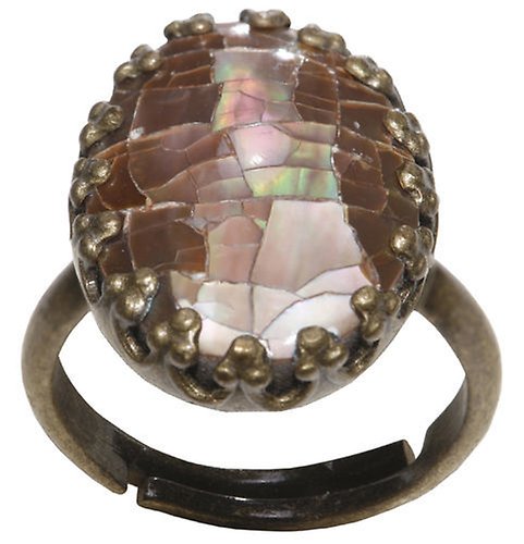 KONPLOTT / Ring Shell Baroque brown Brown